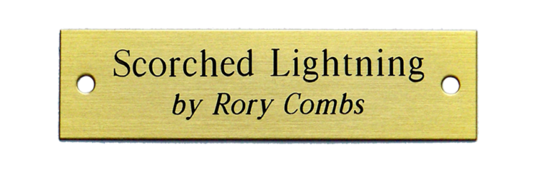 Medium Nameplates with 2 Holes & Screws - US Brass Shop