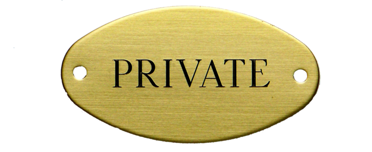 Custom Engraved Name Plates - US Brass Shop
